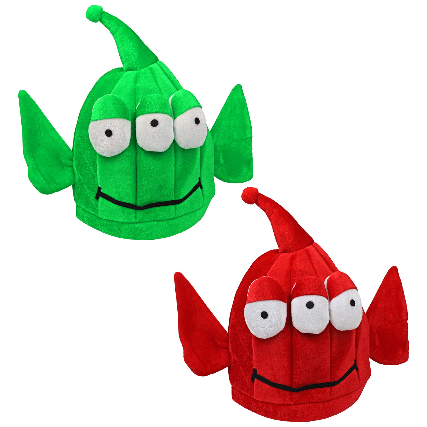 Three Eyed Alien Hat - Assorted Colors: Rebecca's Toys & Prizes