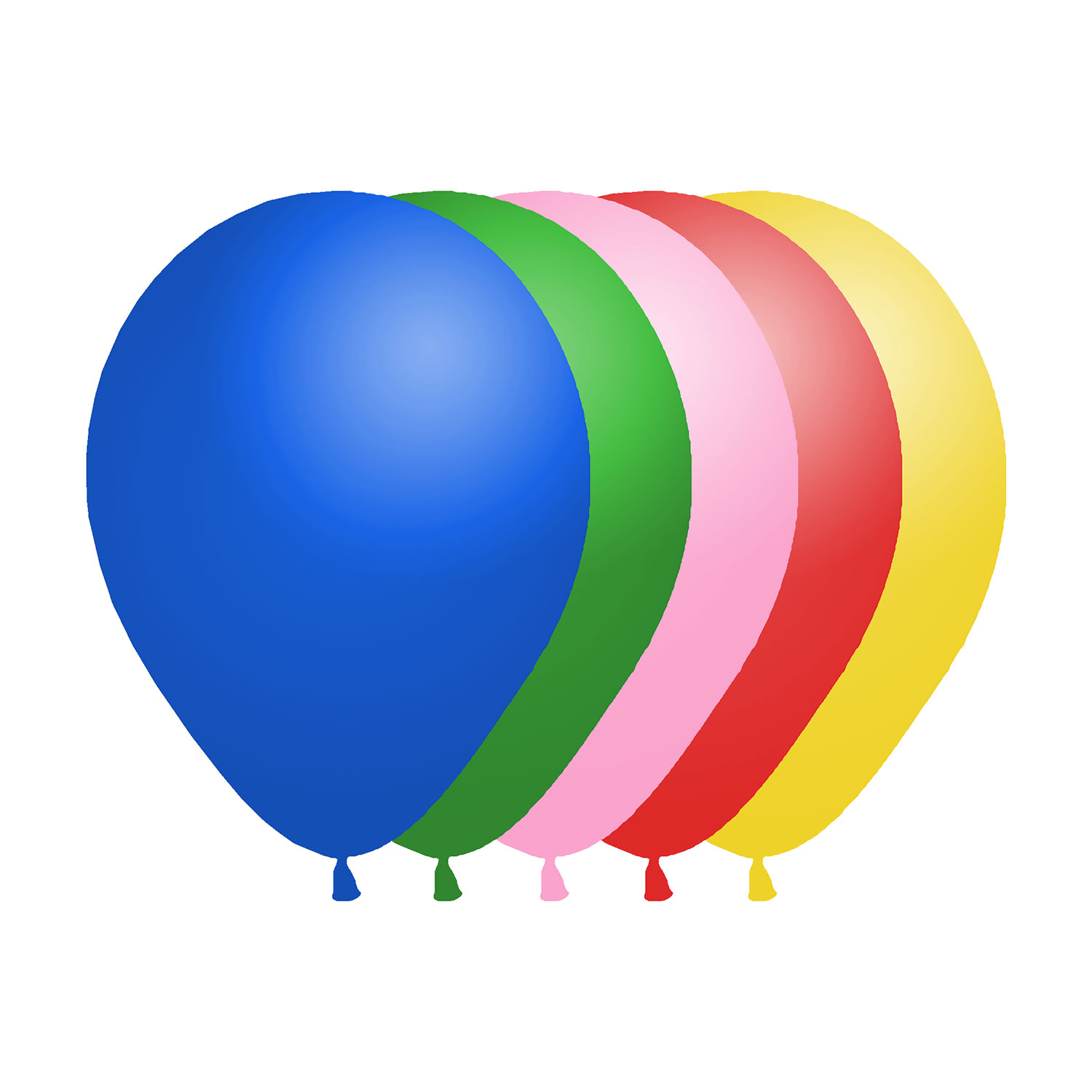 Standard Assorted Solid Color Balloons - 9 Inch - 144 Count: Rebecca's ...