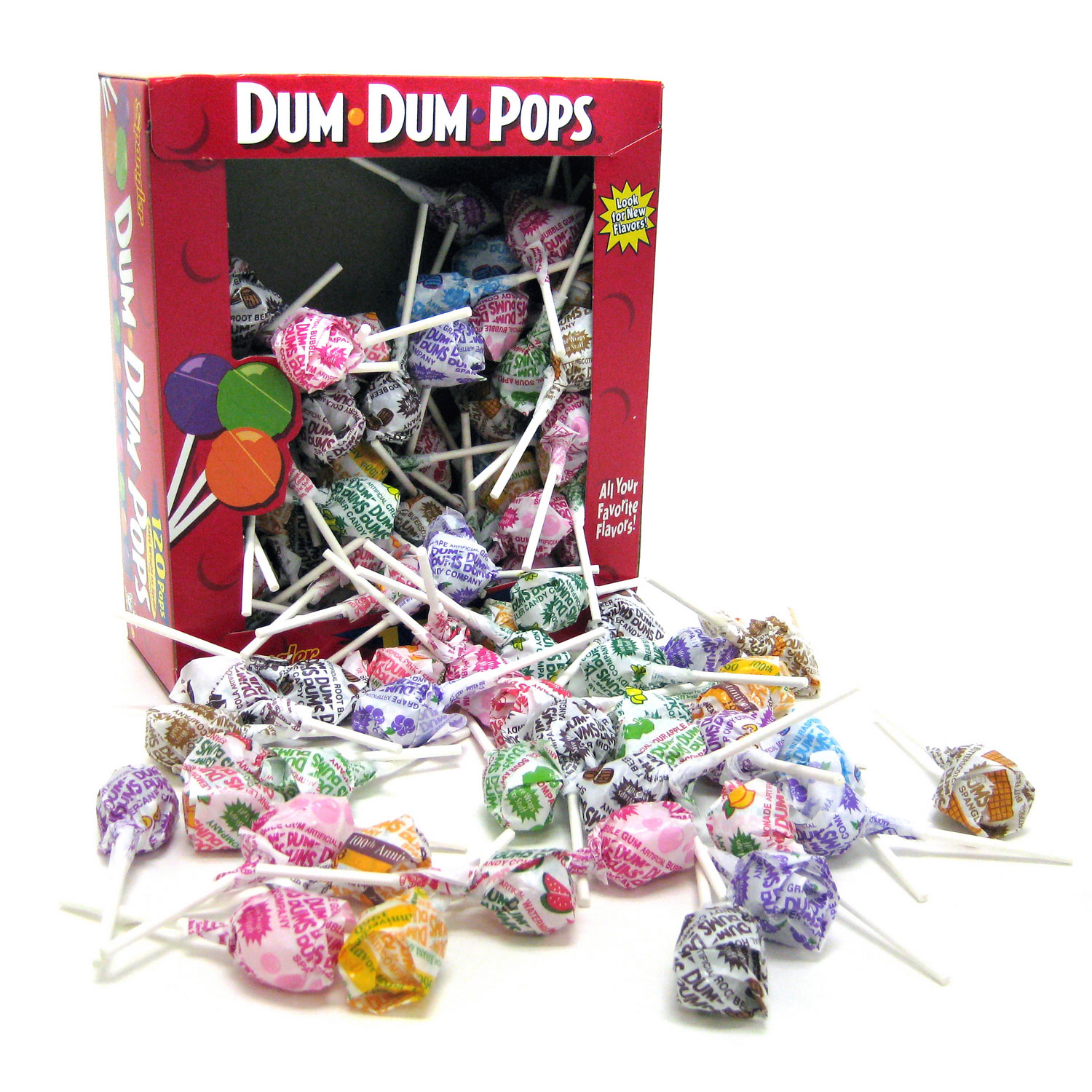 Dum-Dums® Candy - 120 Count: Rebecca's Toys & Prizes