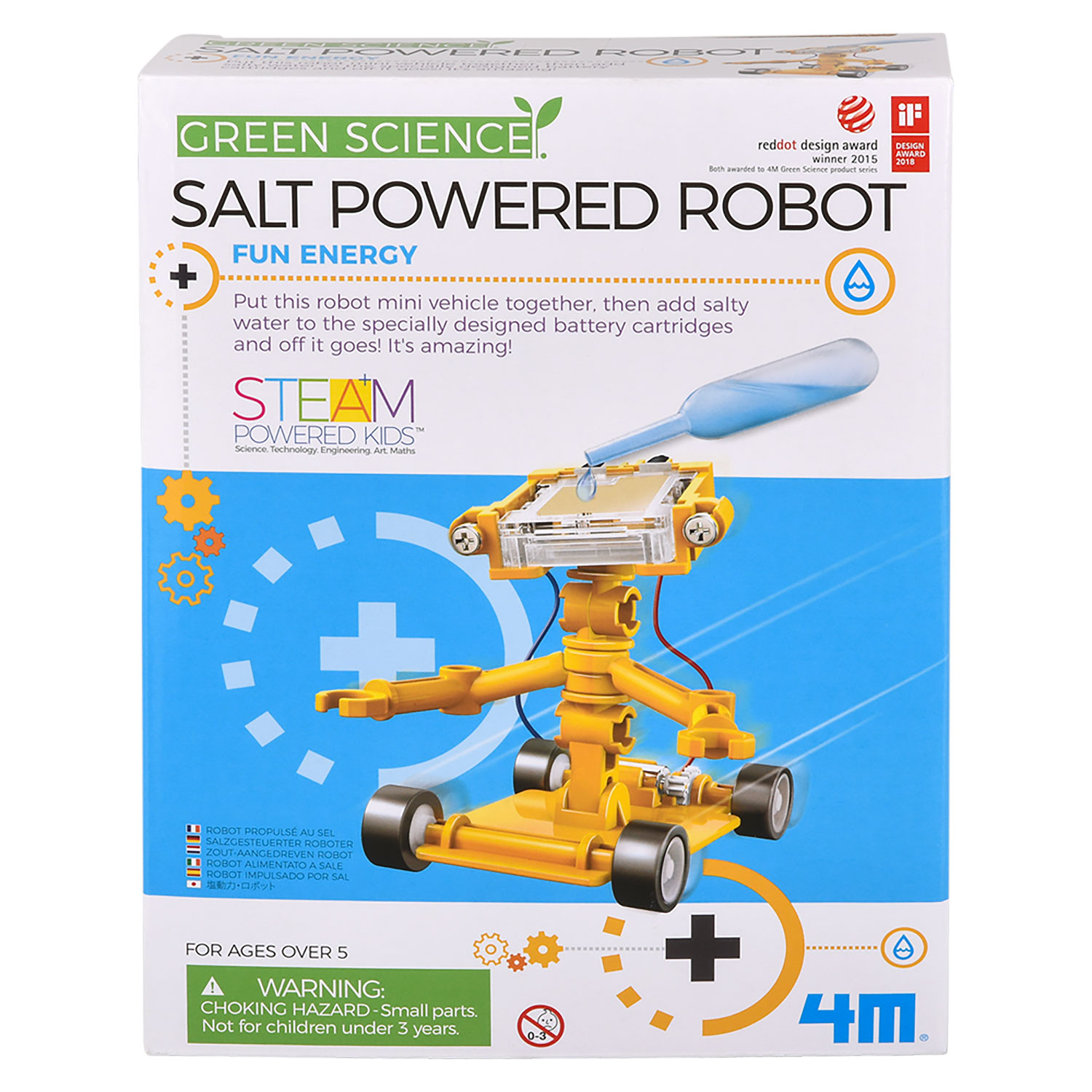 S.T.E.A.M. - Robot Powered By Salt: Rebecca's Toys & Prizes