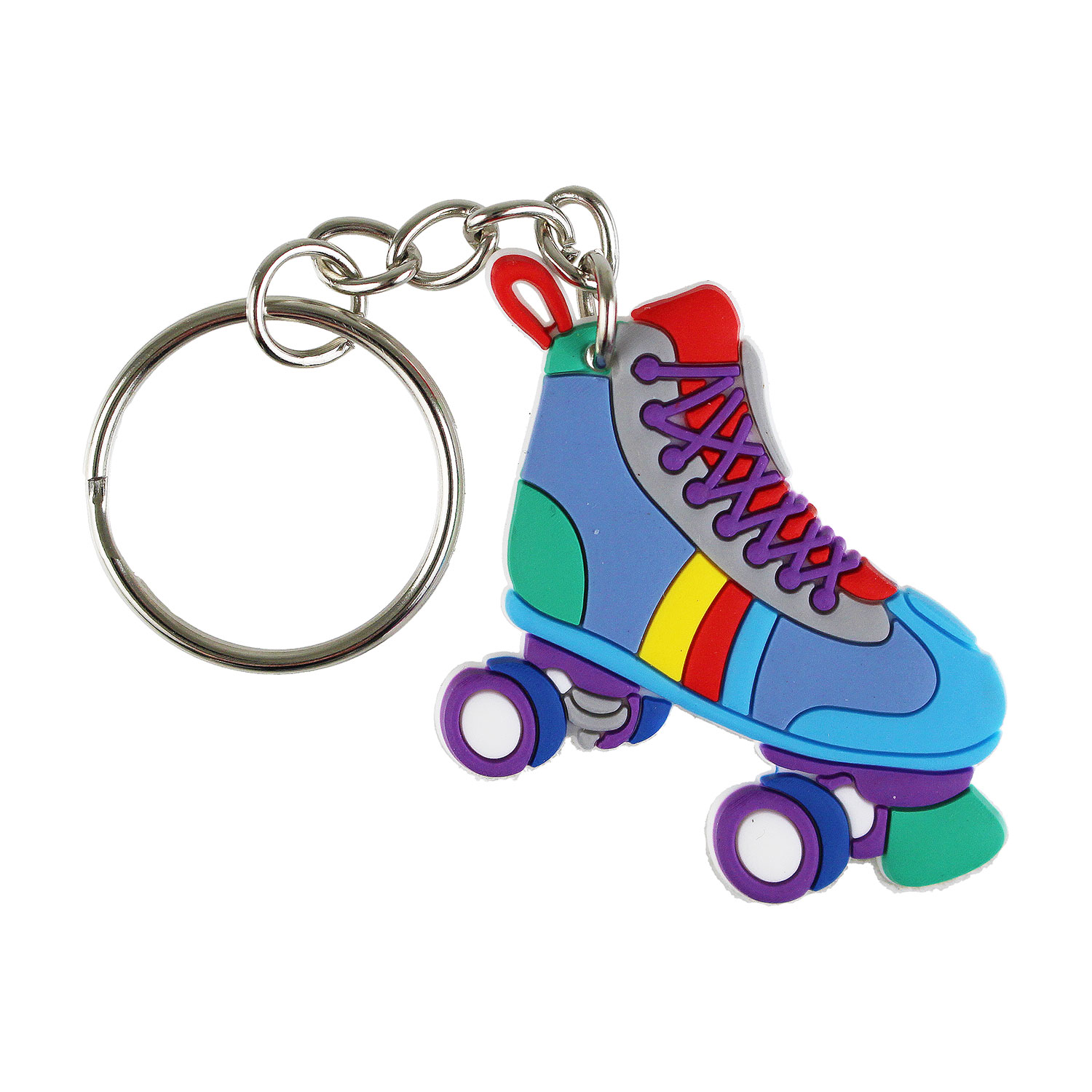 Quad Roller Skate Rubber Keychains: Rebecca's Toys & Prizes