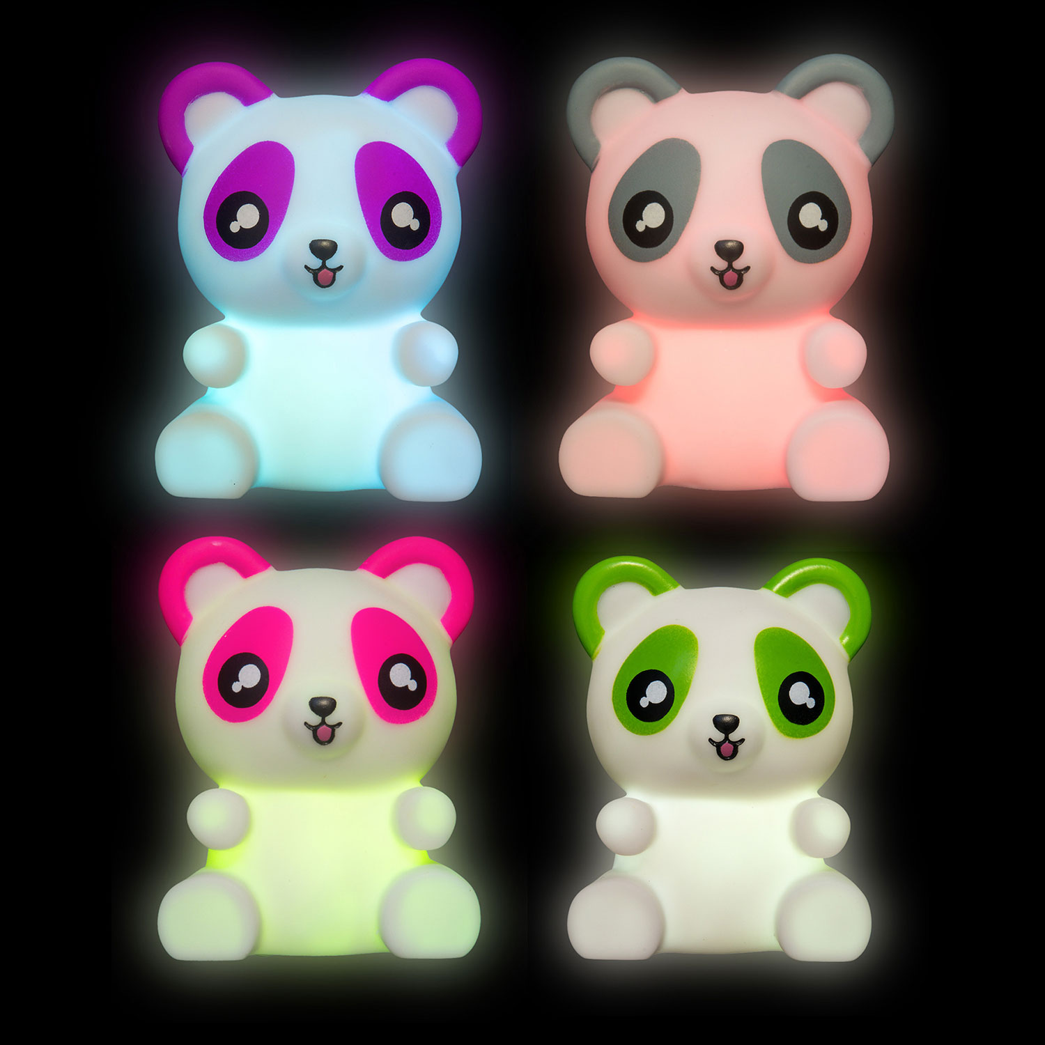 LED Color Changing Panda Light - 4 1/2 Inch: Rebecca's Toys & Prizes