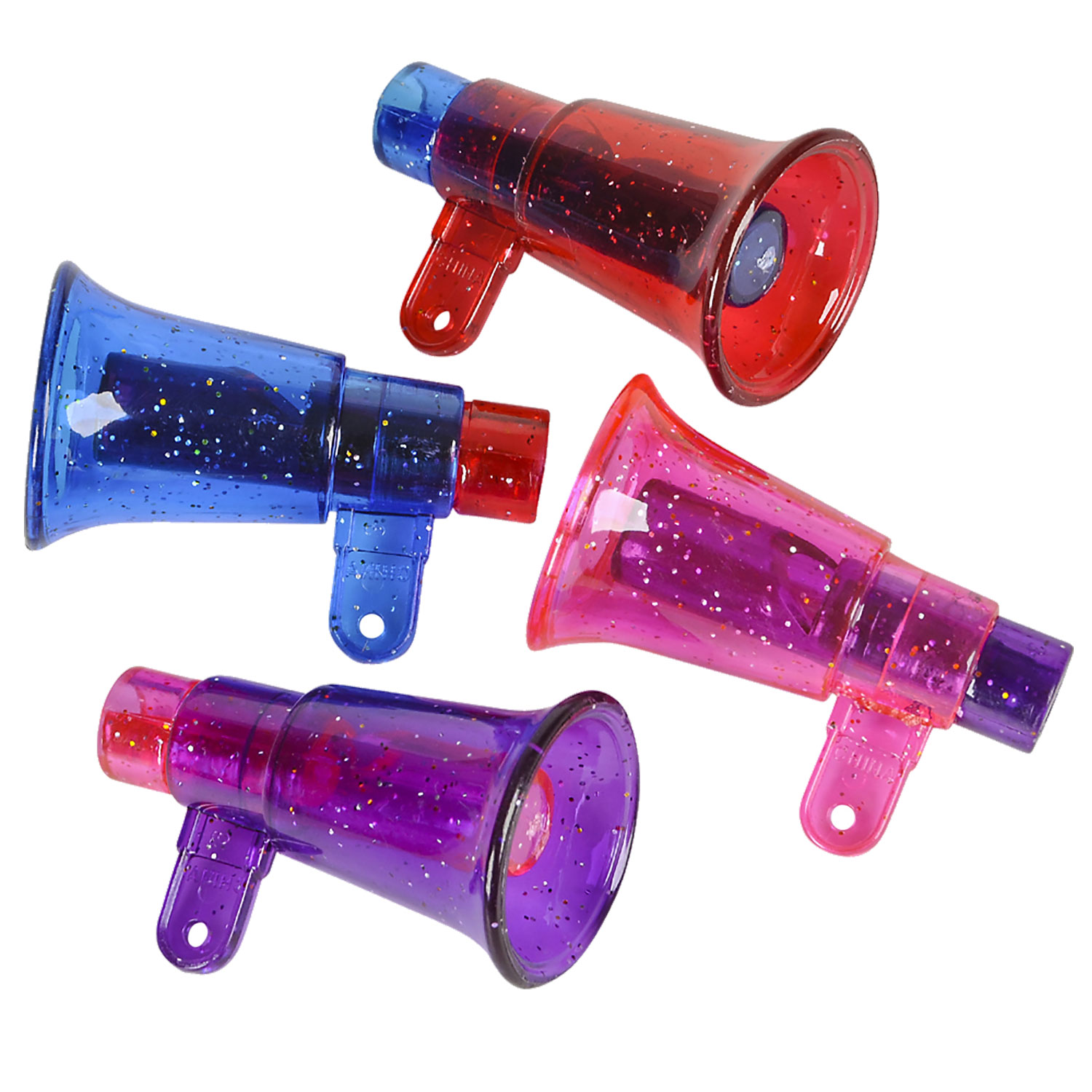 Mini Megaphone Whistles - 12 Count: Rebecca's Toys & Prizes