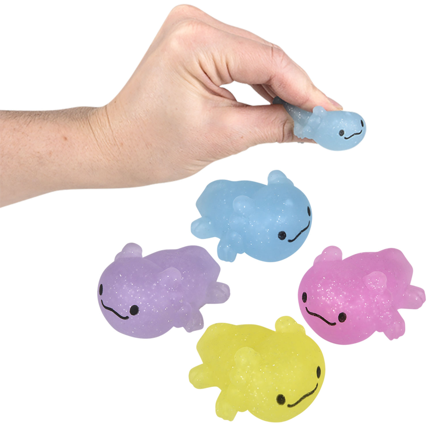Gummy Axolotl - 1 1/2 Inch - 24 Count: Rebecca's Toys & Prizes