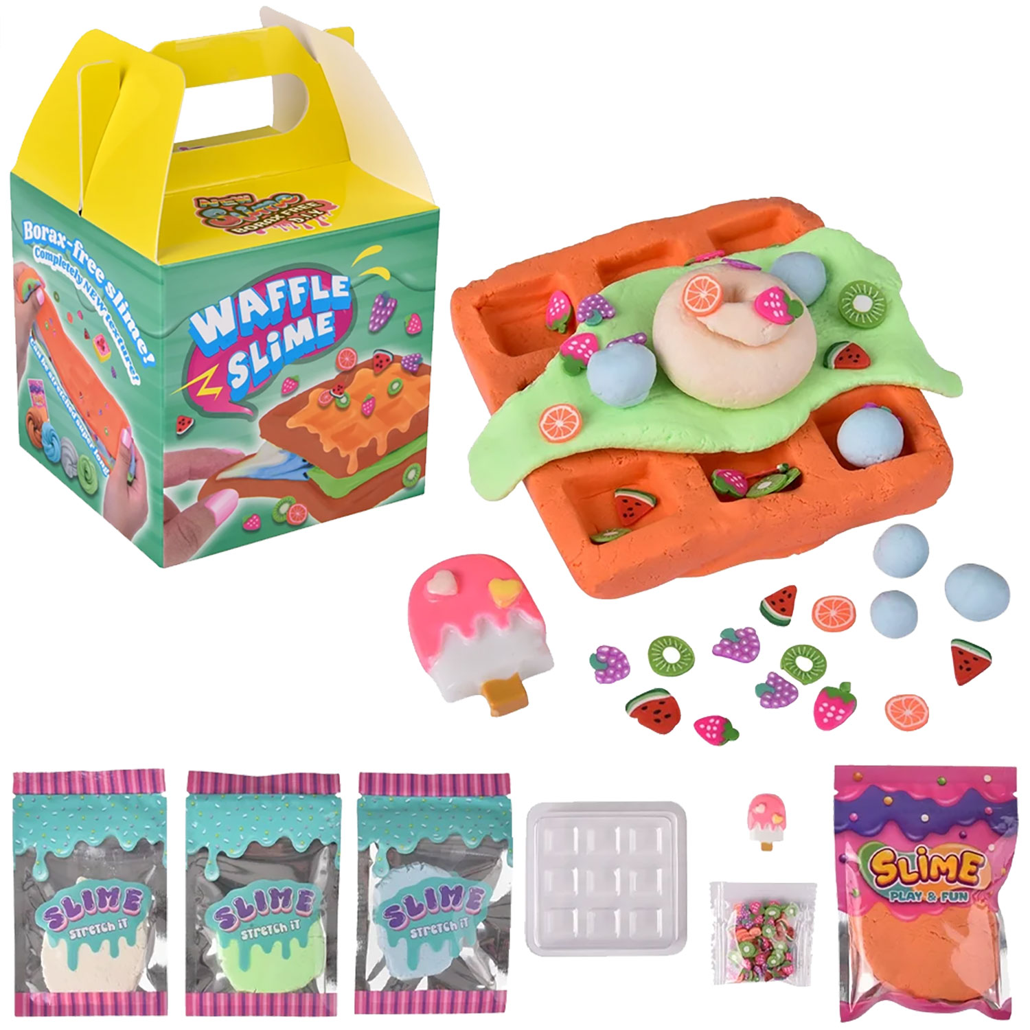Waffle Clay Slime Kit: Rebecca's Toys & Prizes