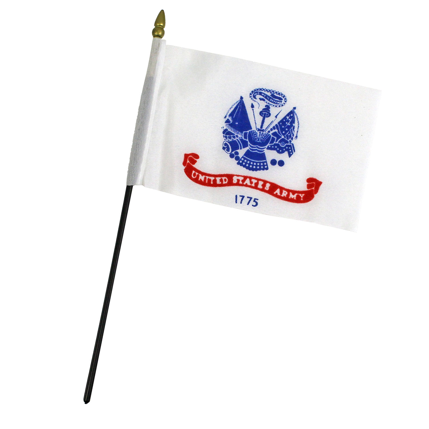 Army Cloth Flags - 4 Inch x 6 Inch - 12 Count: Rebecca's Toys & Prizes