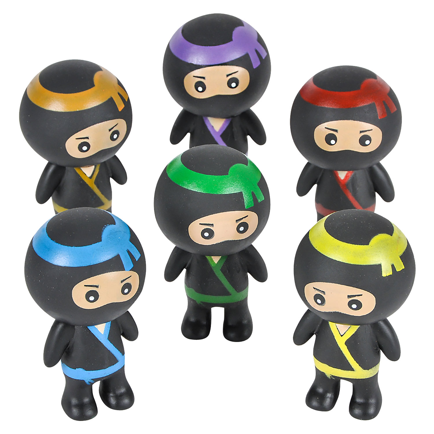 Rubber Ninjas - 24 Count: Rebecca's Toys & Prizes