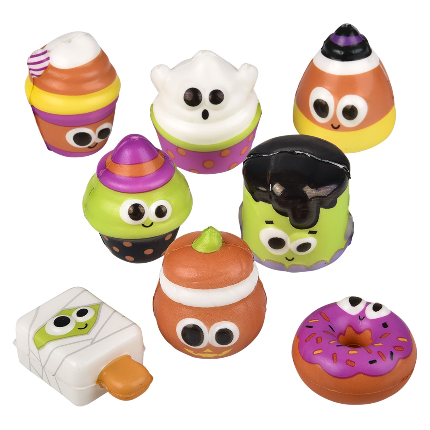 Squish Mini Halloween Foodies - 24 Count: Rebecca's Toys & Prizes