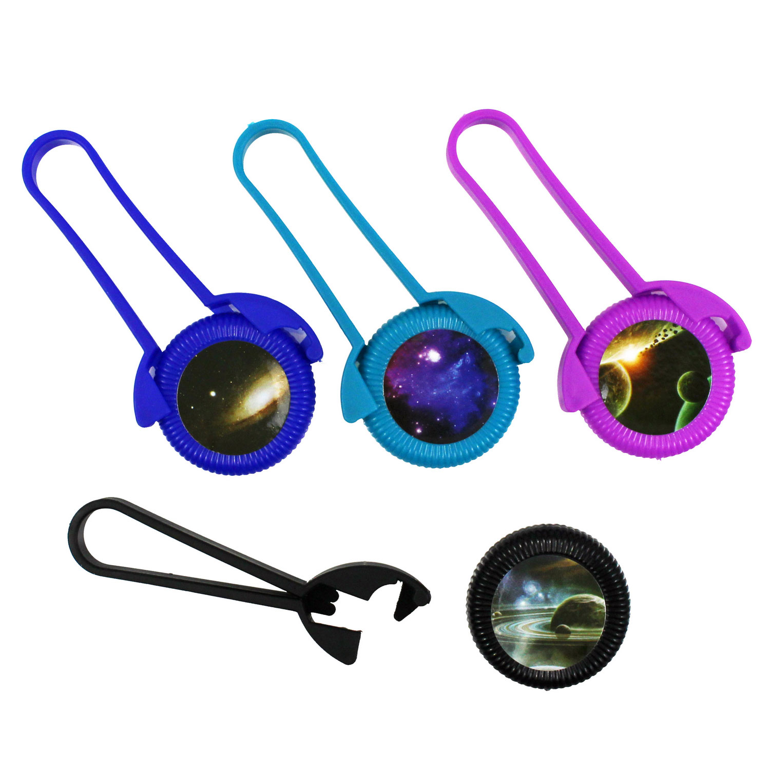 Galaxy Disc Launchers - 12 Count: Rebecca's Toys & Prizes