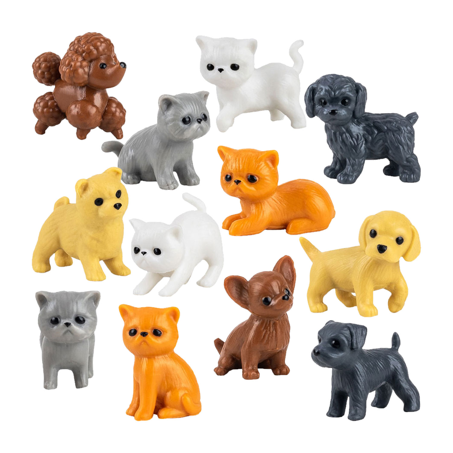 Pocket Pups & Kittens - 1 Inch - 100 Count: Rebecca's Toys & Prizes