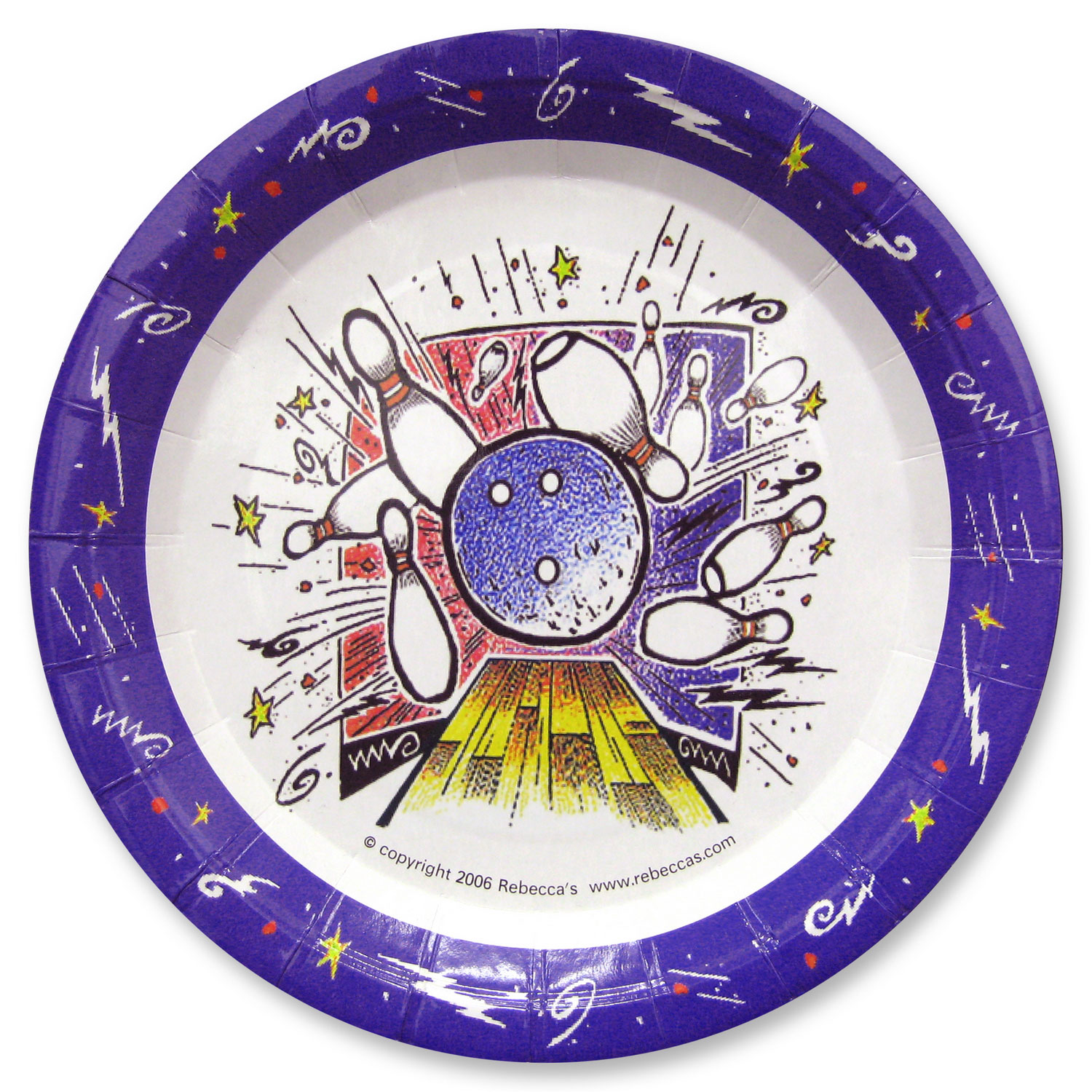 Smash Bowl Party 9 Inch Plates - 1,000 Count: Rebecca's Toys & Prizes