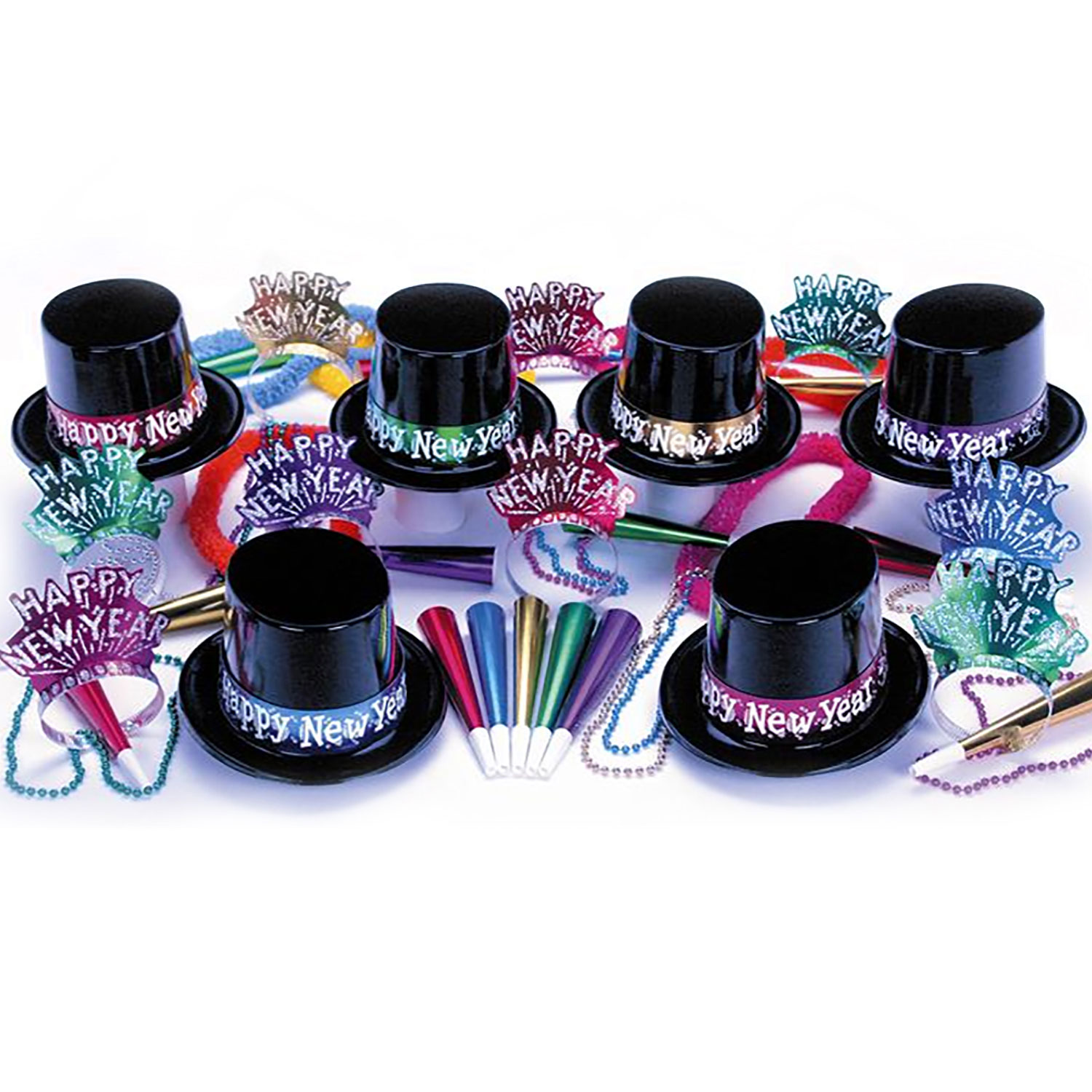 New Year's 50 Person Kit - Top Hat: Rebecca's Toys & Prizes