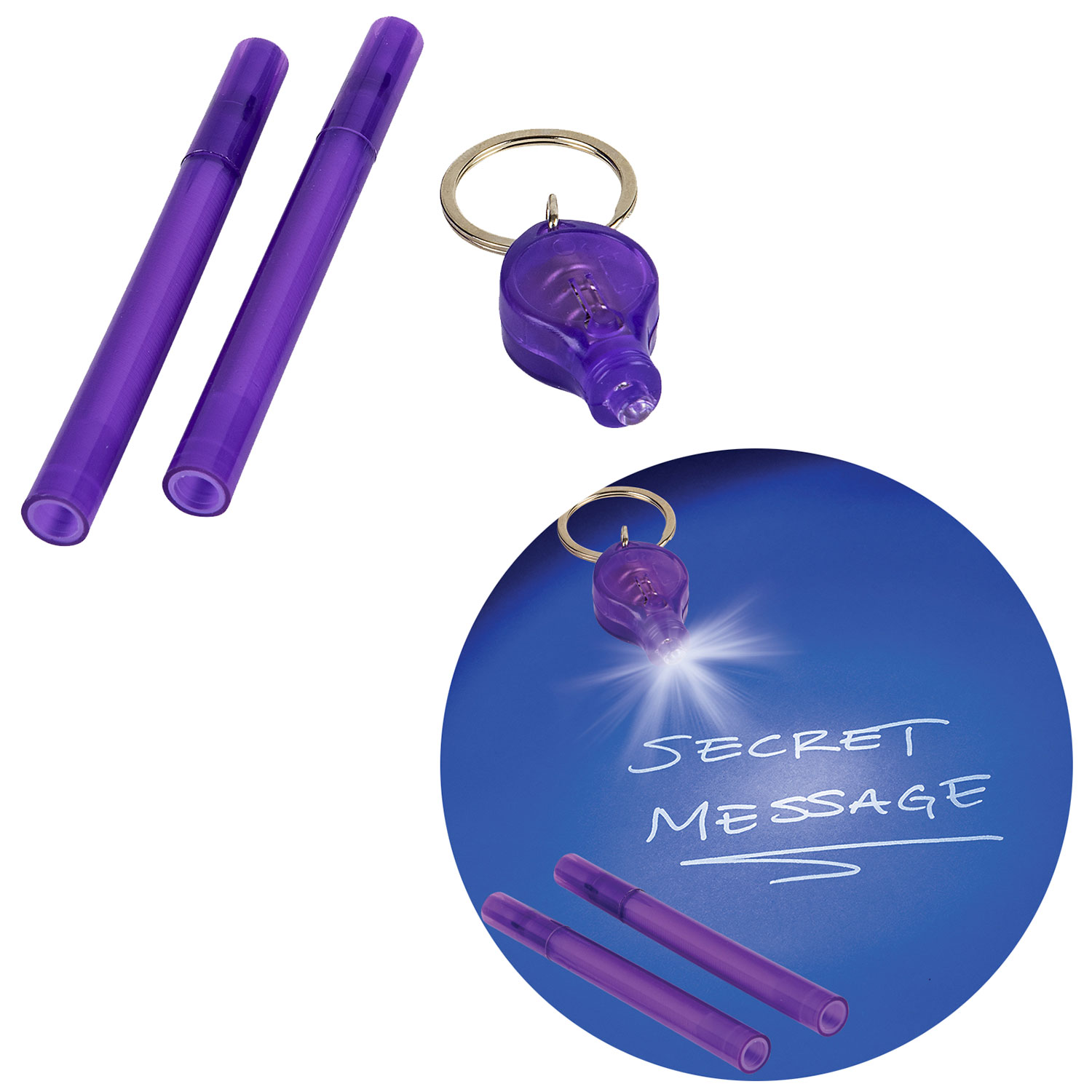 Invisible Ink Pen 3 Piece Set: Rebecca's Toys & Prizes