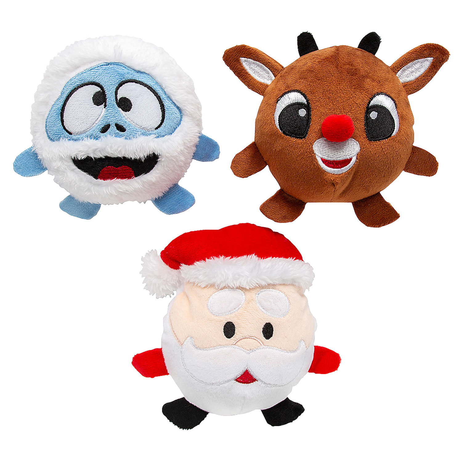 Plush Rudolph The Red-Nose Reindeer® 3 Piece Set: Rebecca's Toys & Prizes
