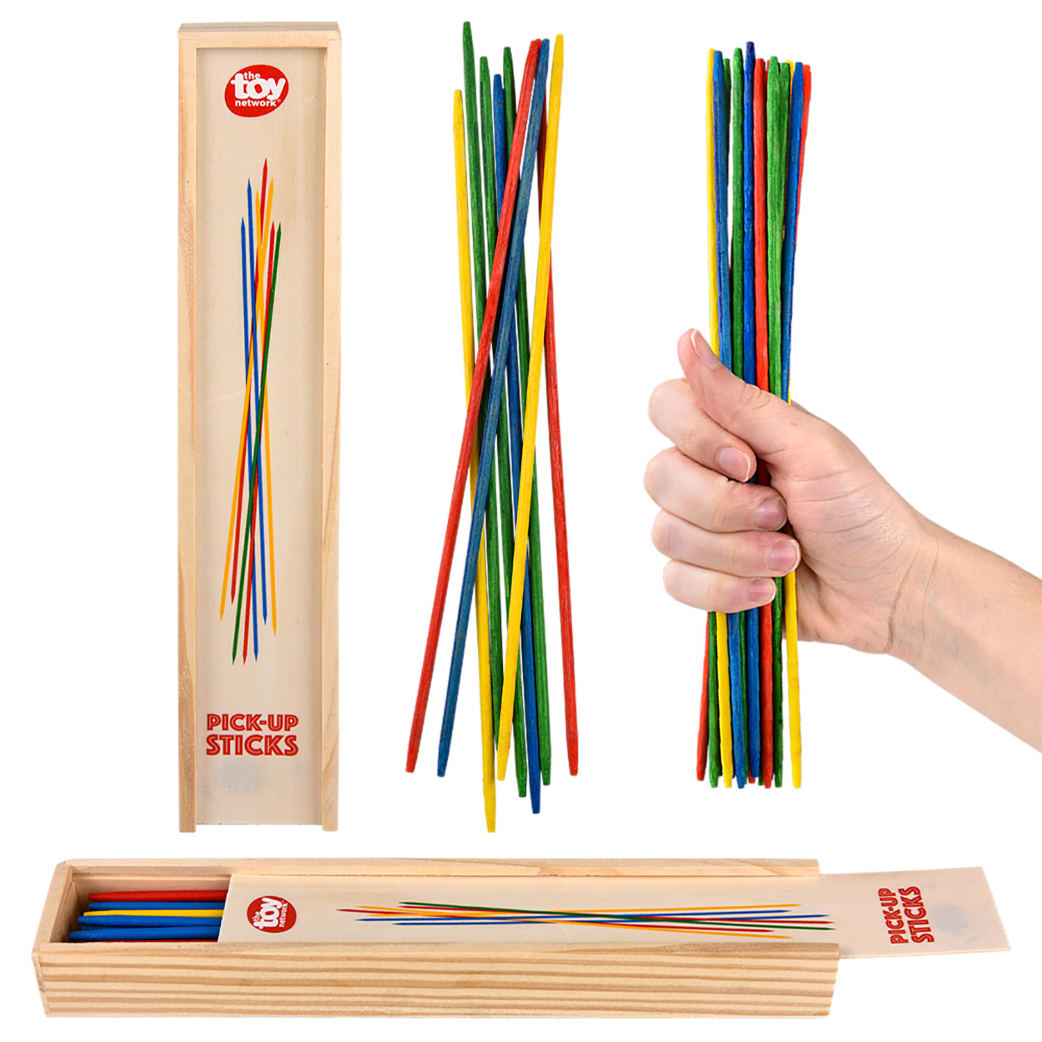 Wooden Pick Up Sticks Game: Rebecca's Toys & Prizes