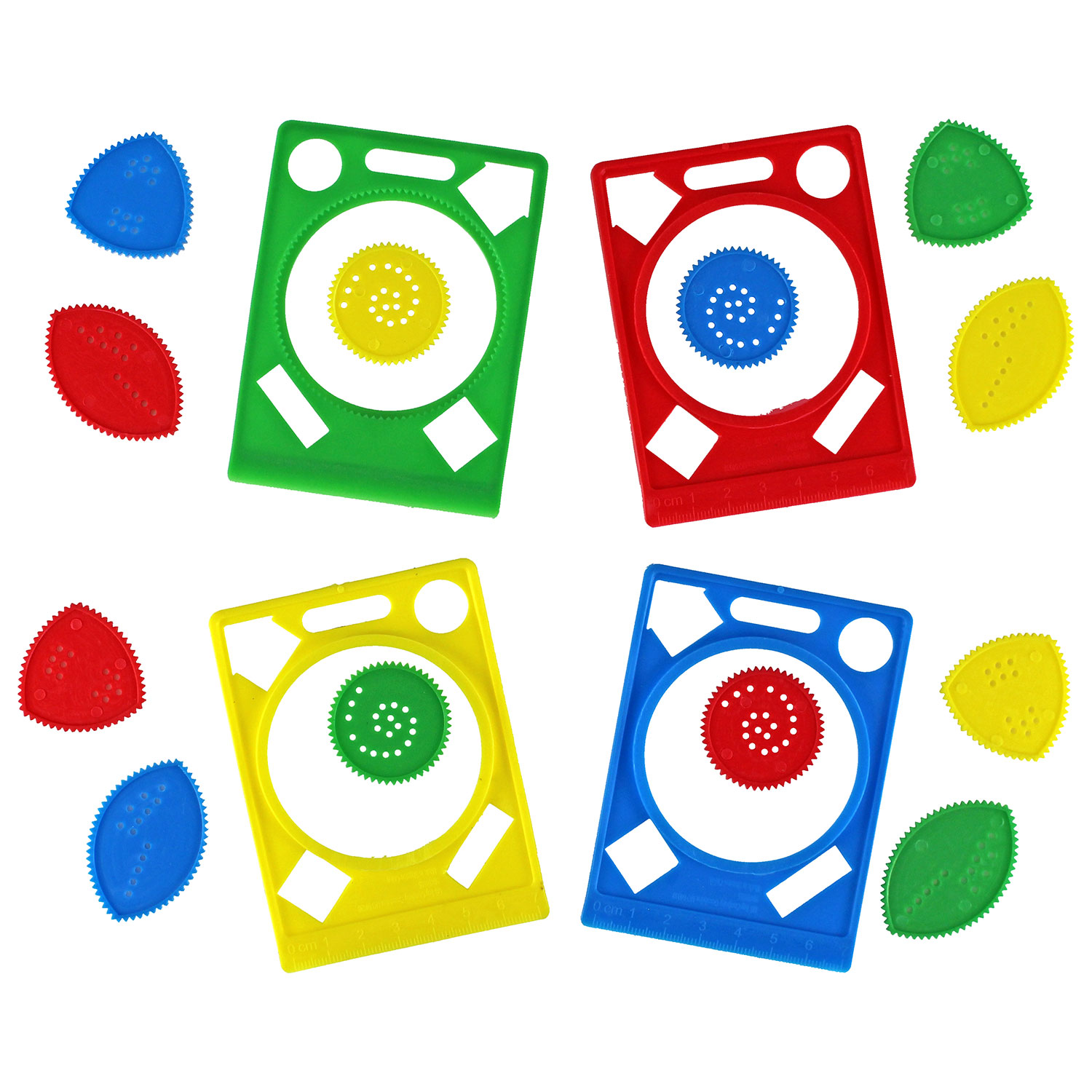 Spiral Rulers - 12 Count: Rebecca's Toys & Prizes