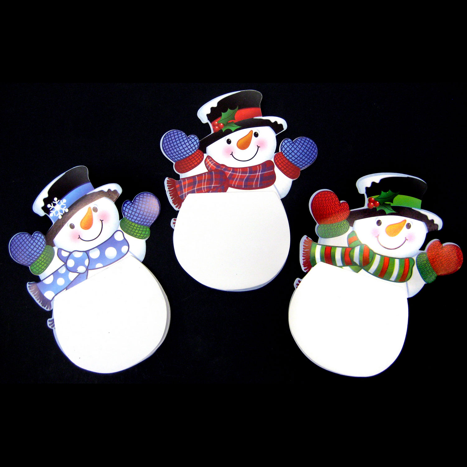 Snowman Notepads - 24 Count: Rebecca's Toys & Prizes