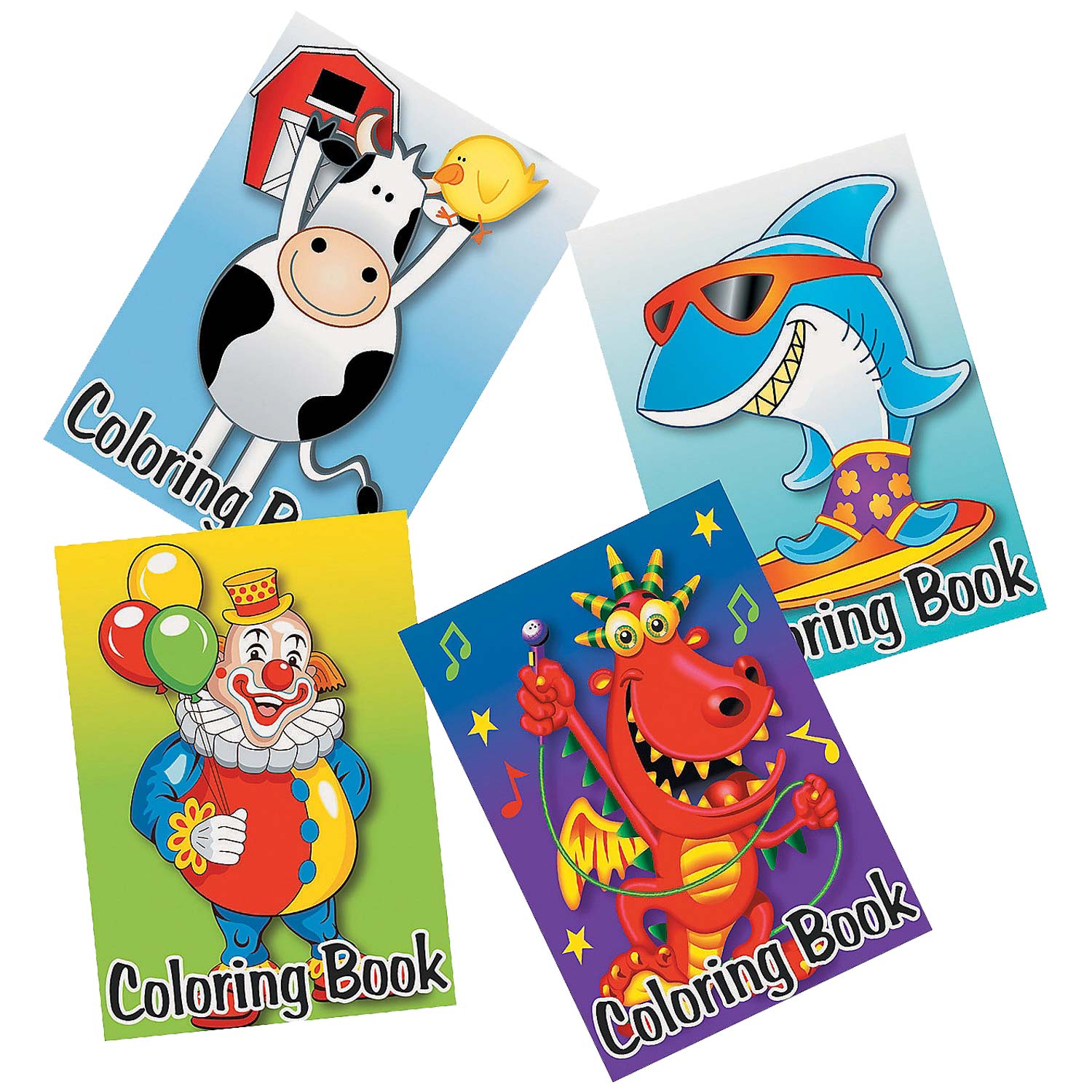 Coloring Books - 72 Count: Rebecca's Toys & Prizes