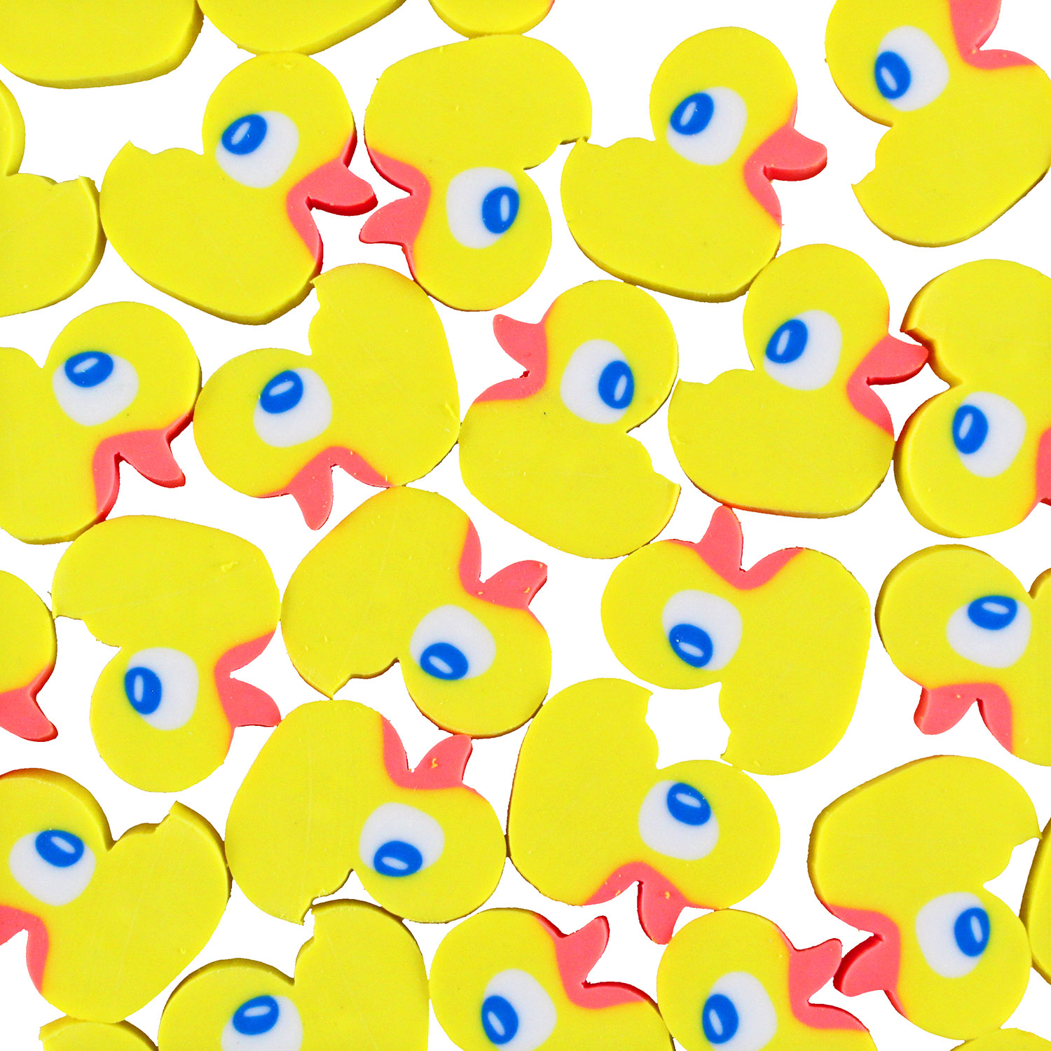 Mini Ducky Erasers - 144 Count: Rebecca's Toys & Prizes