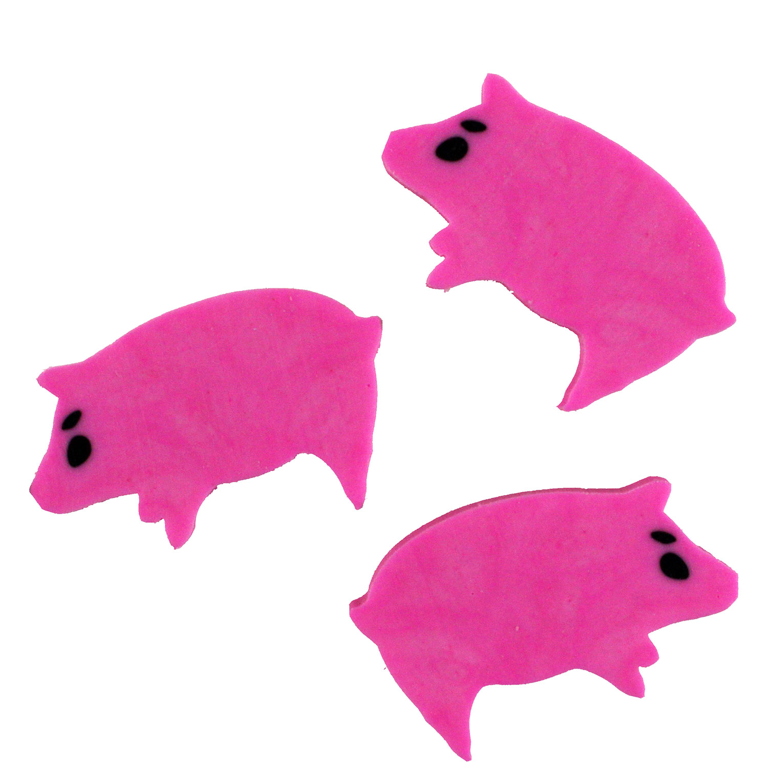 Mini Pig Erasers - 144 Count: Rebecca's Toys & Prizes
