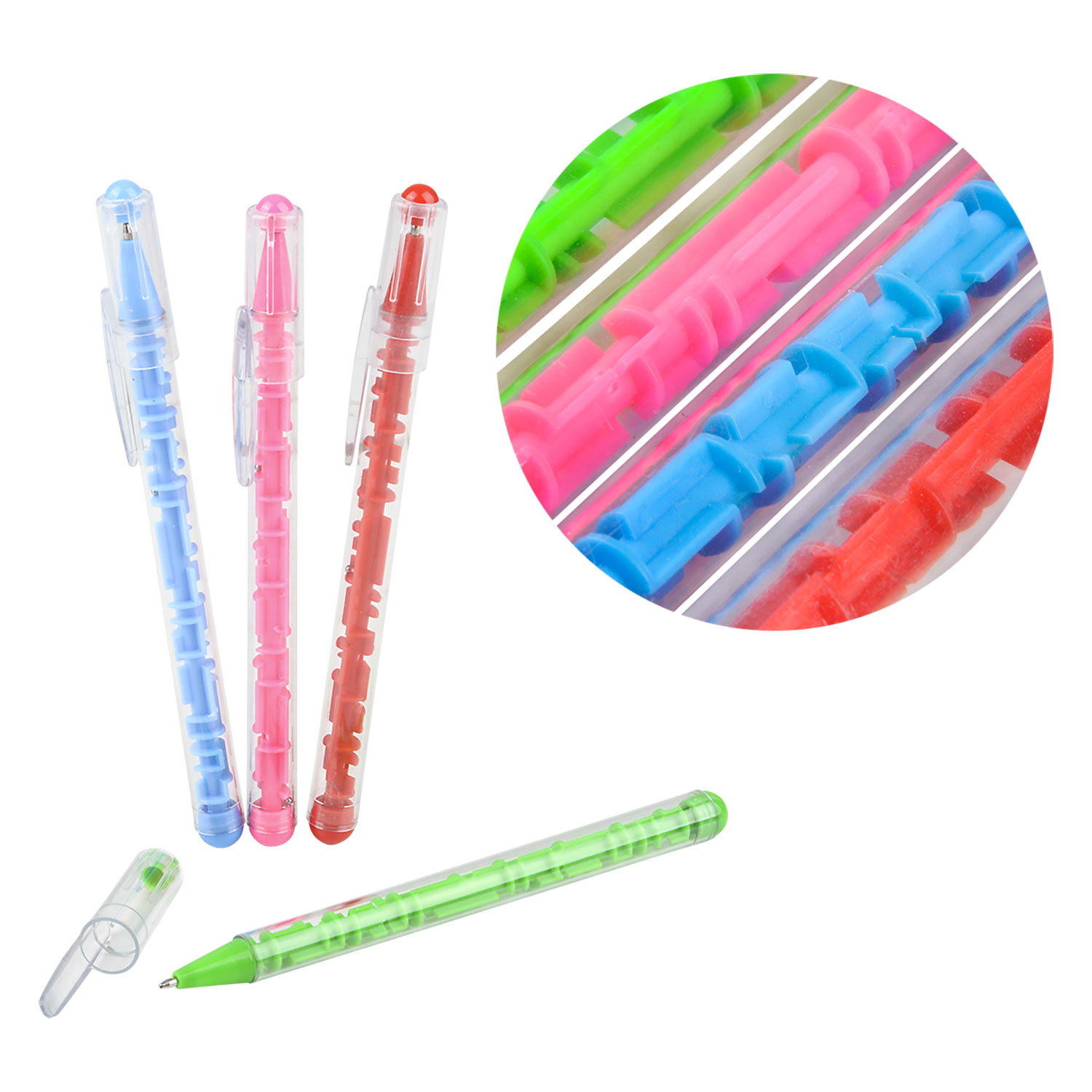 Maze Puzzle Pens - 12 Count: Rebecca's Toys & Prizes