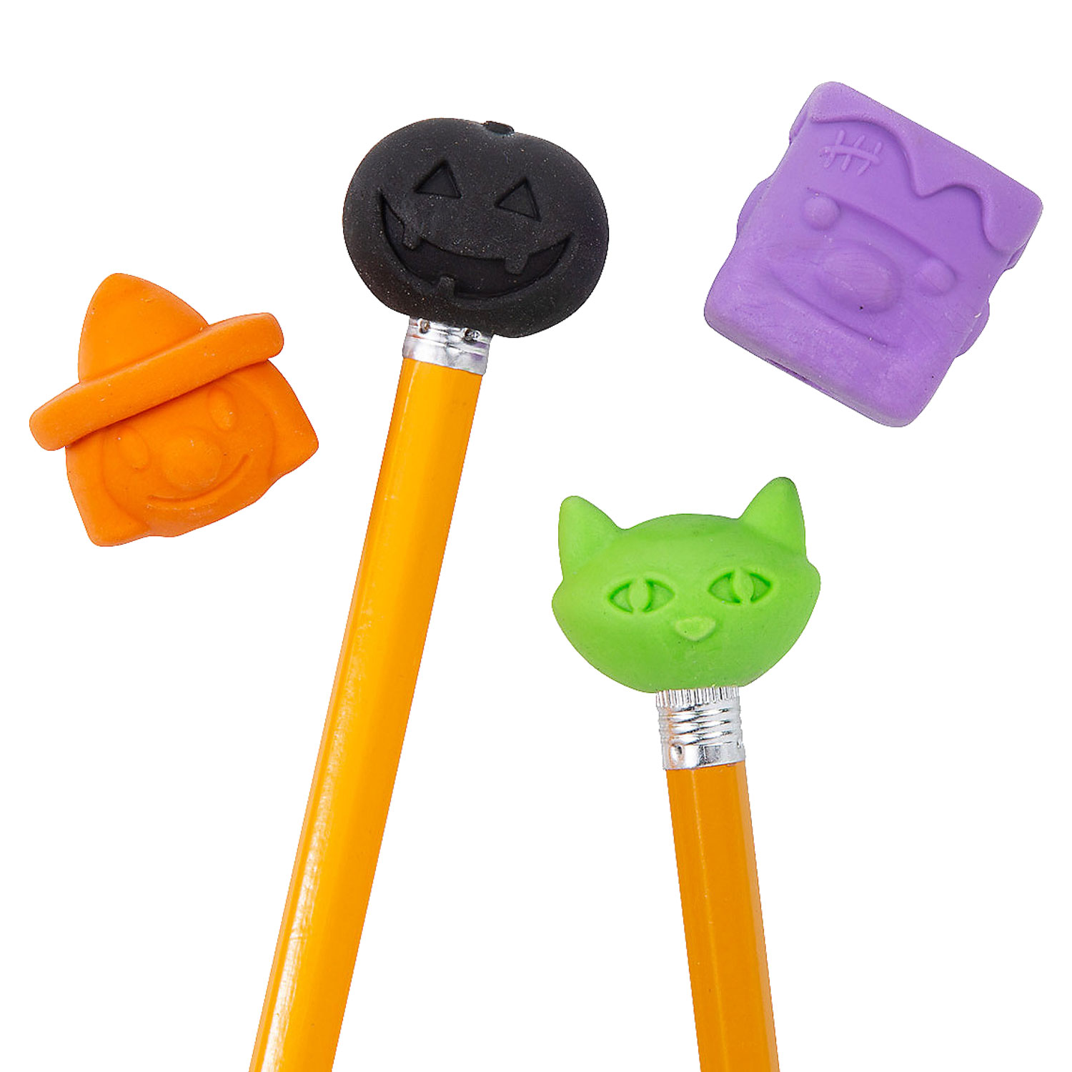 Halloween Pencil Top erasers - 144 Count: Rebecca's Toys & Prizes