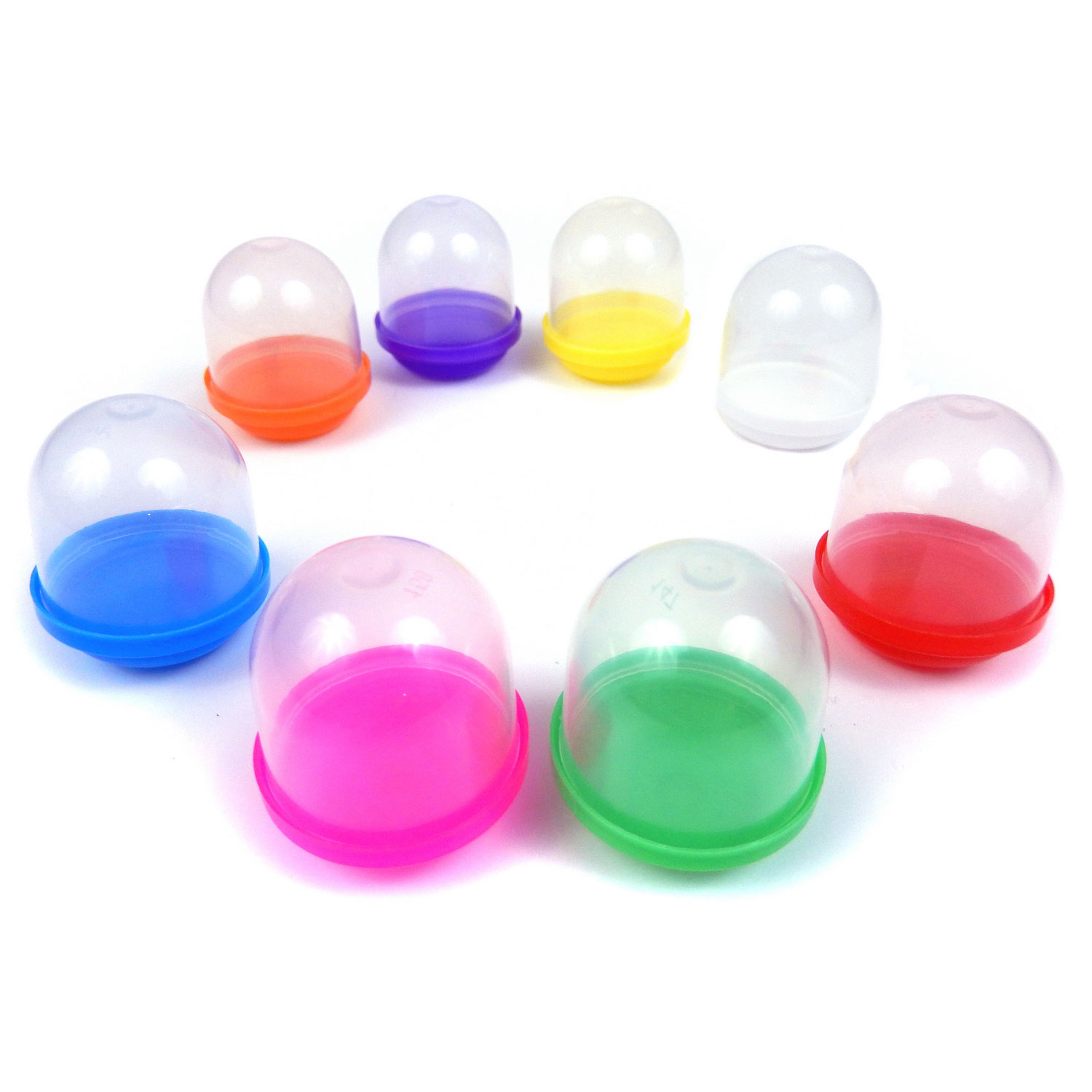 Empty Capsules - 1.1 Inch - 2,500 Count: Rebecca's Toys & Prizes